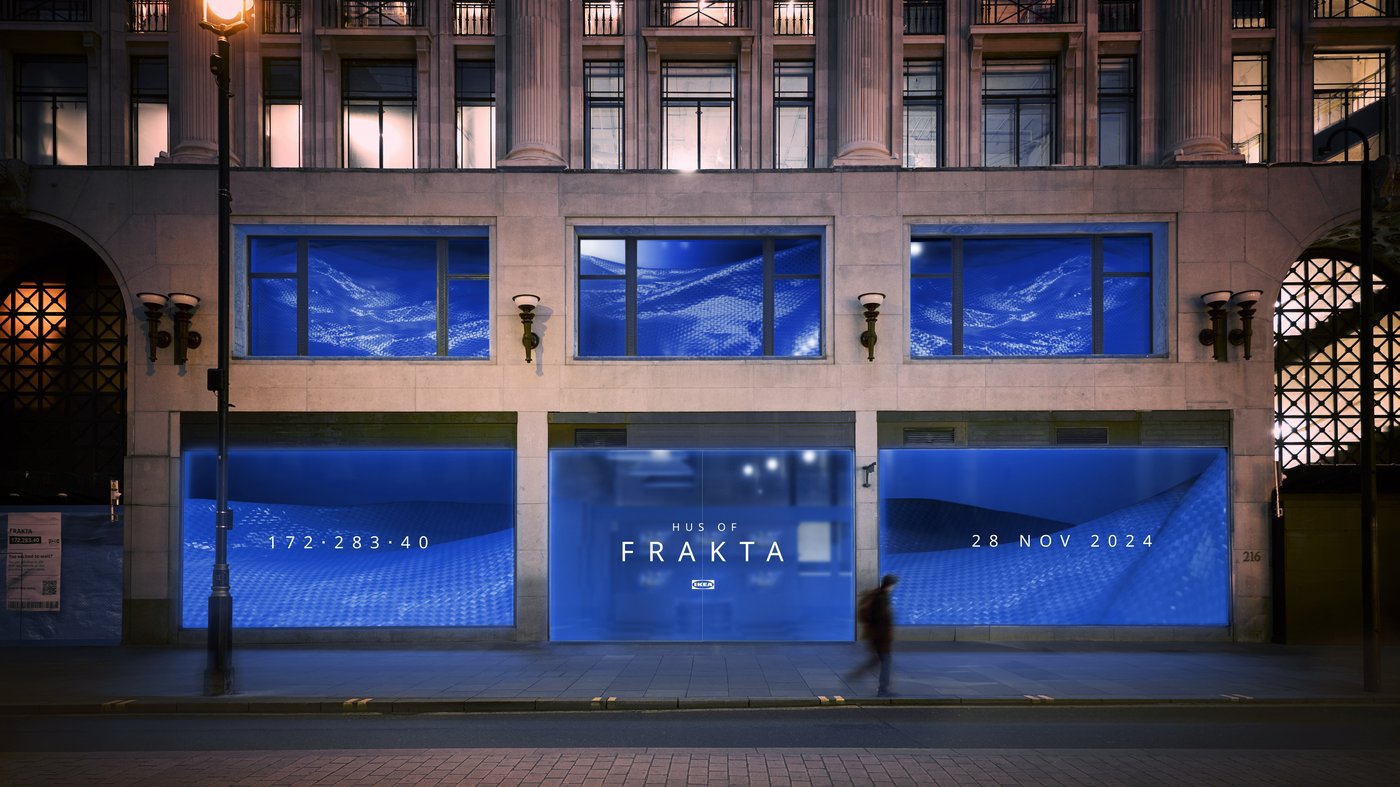 IKEA announces 'Hus of FRAKTA' pop-up - IKEA UK