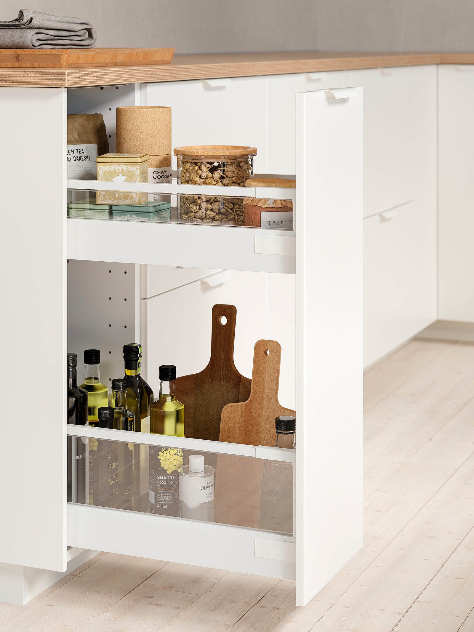 VEDDINGE white kitchen – affordable and clever - IKEA