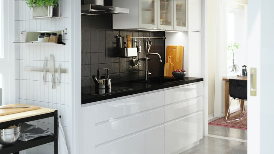 Ringhult High Gloss White Kitchen Ikea Ireland