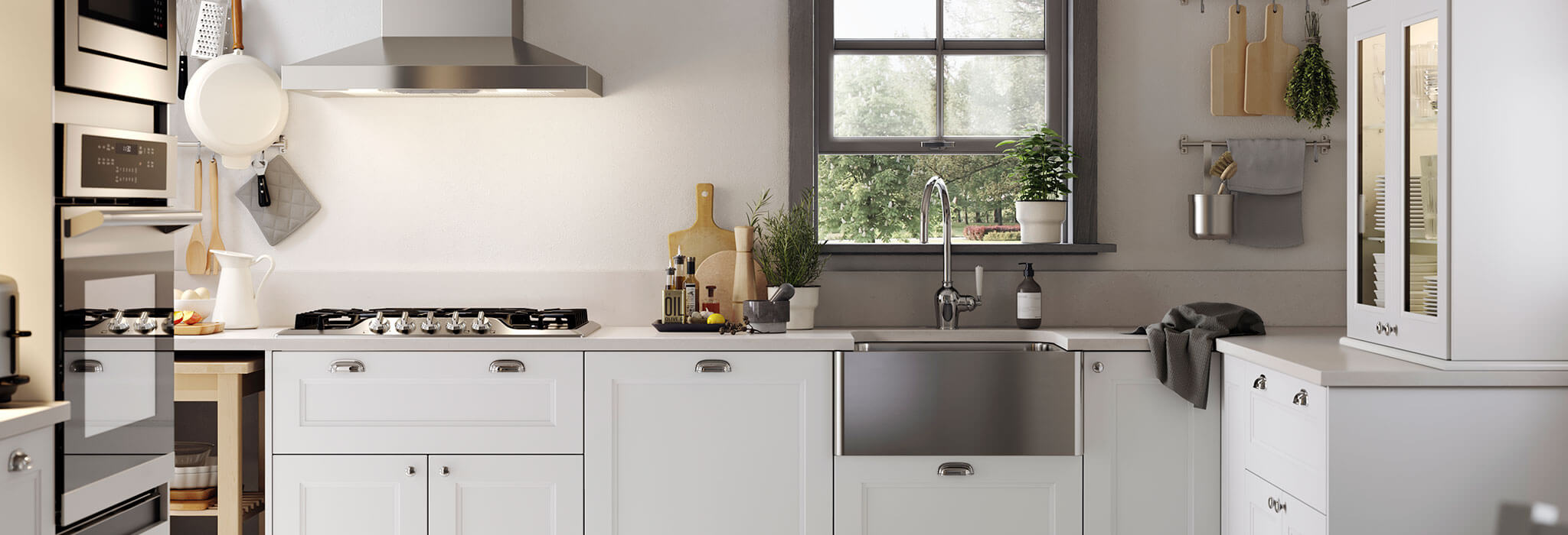 AXSTAD white kitchen series - IKEA