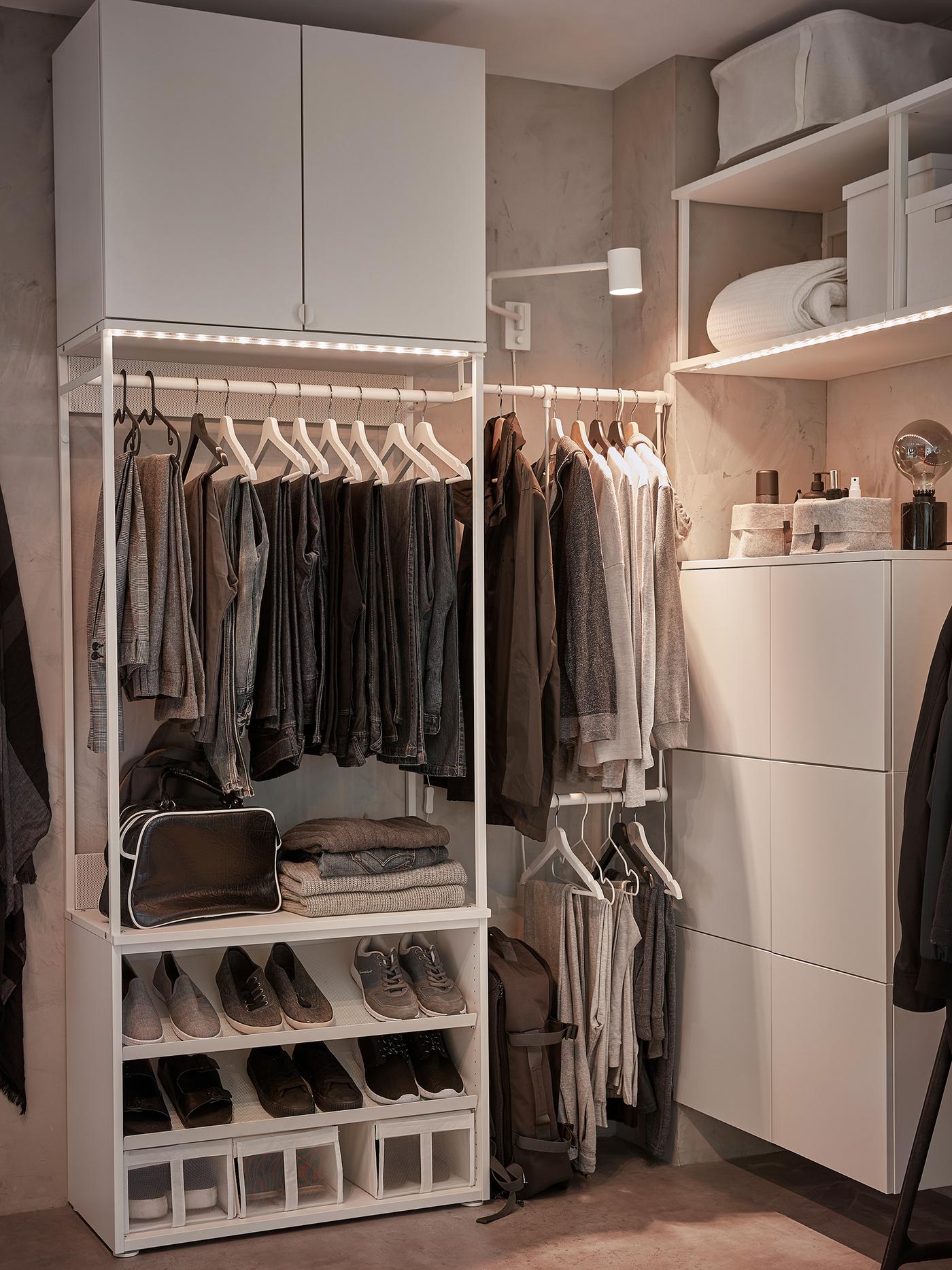 A small and perfectly balanced bedroom - IKEA