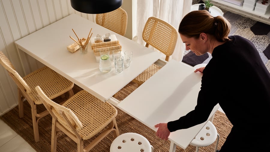 Extendable table ideas for a small dining room - IKEA CA