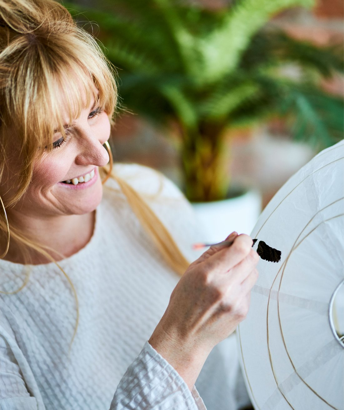 Ideas for customising your REGOLIT paper lamp shade - IKEA