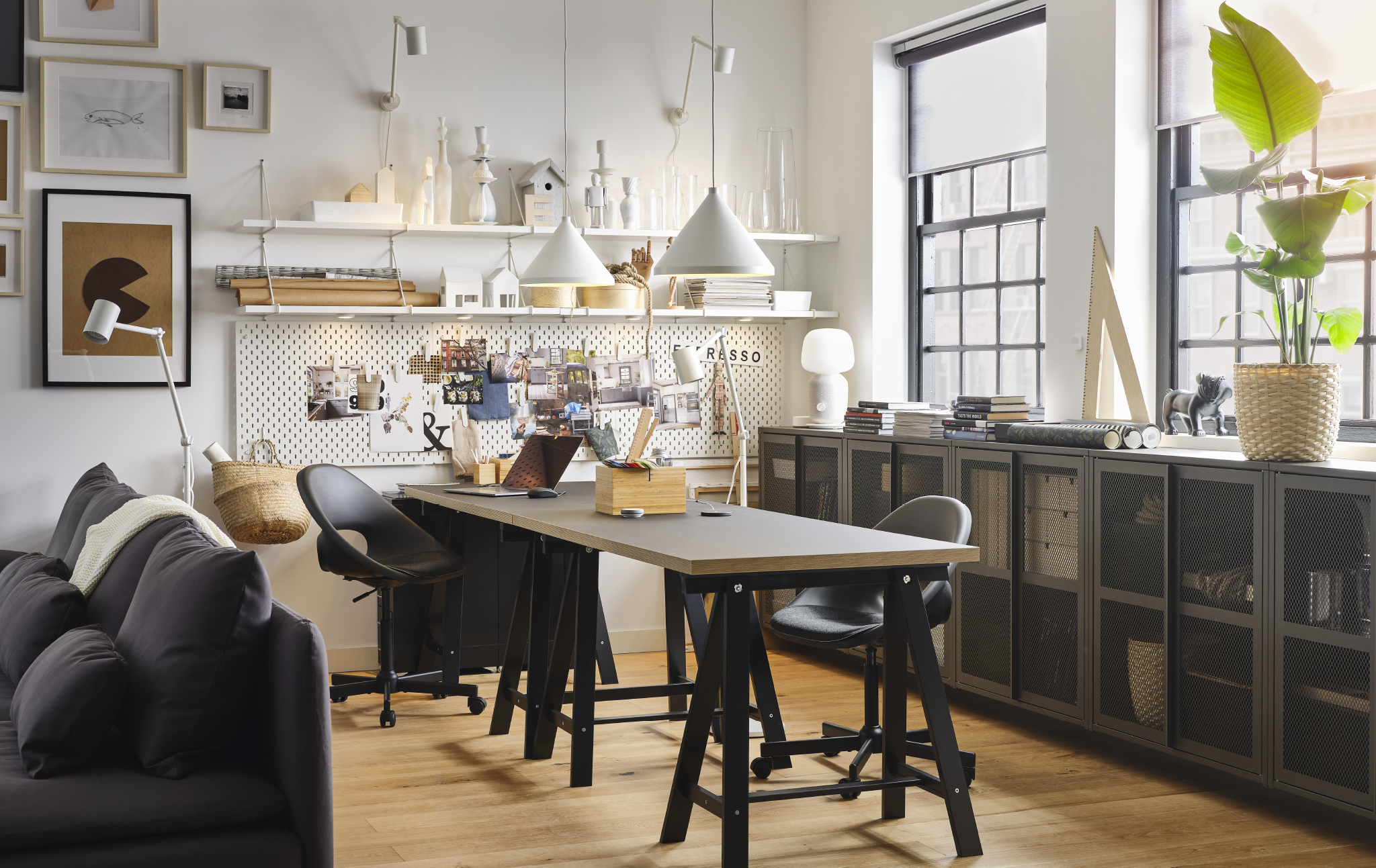 Comfortable and creative ideas for your workspace - IKEA