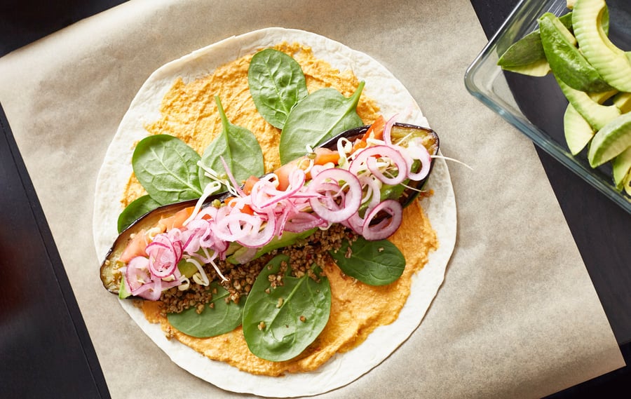 DIY burrito buffet prep - IKEA