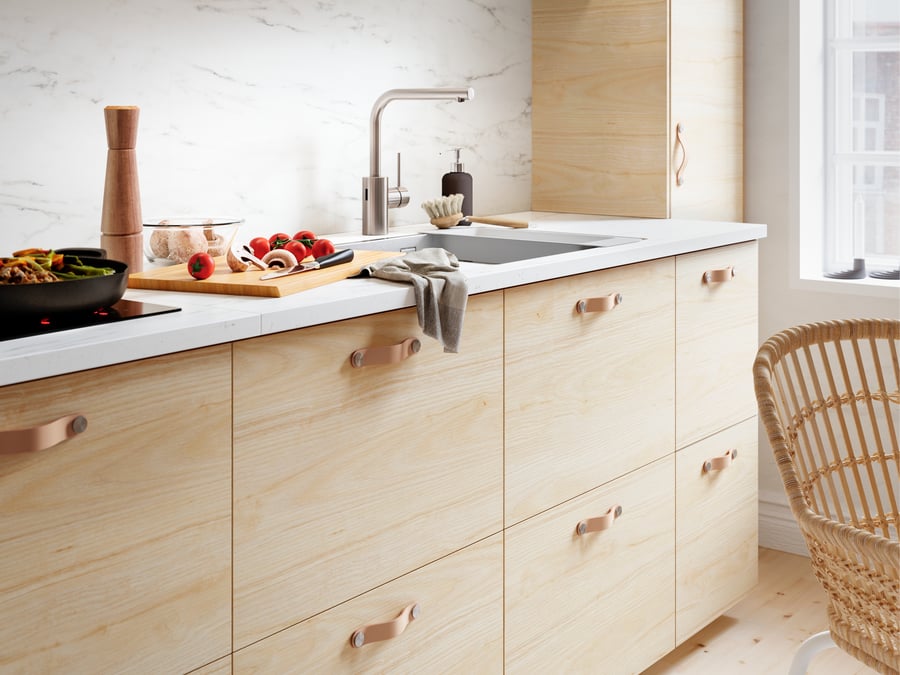 Light Ash-Effect Kitchen - METOD Kitchen System - IKEA UK