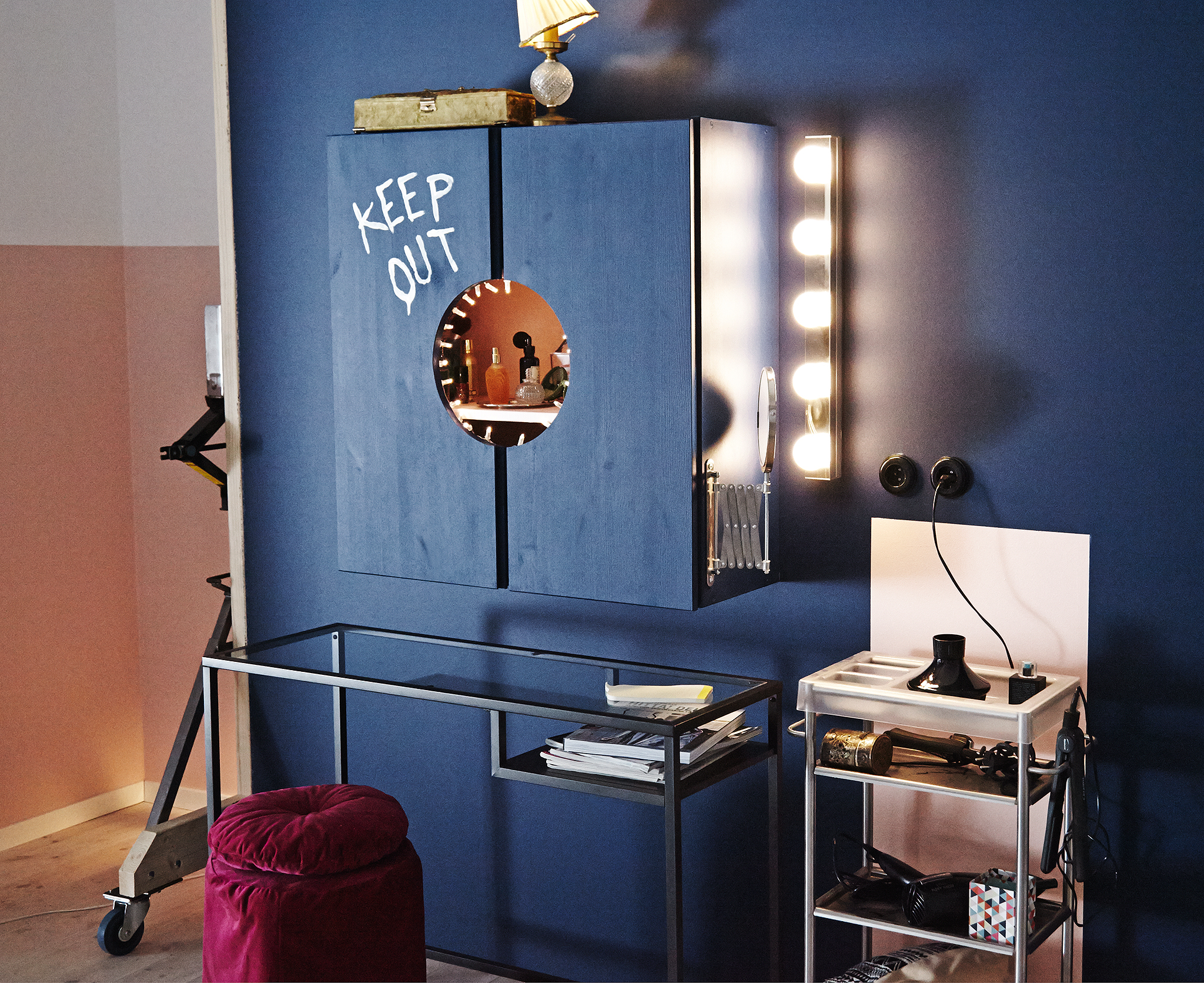 Make a vanity for your teenager - IKEA