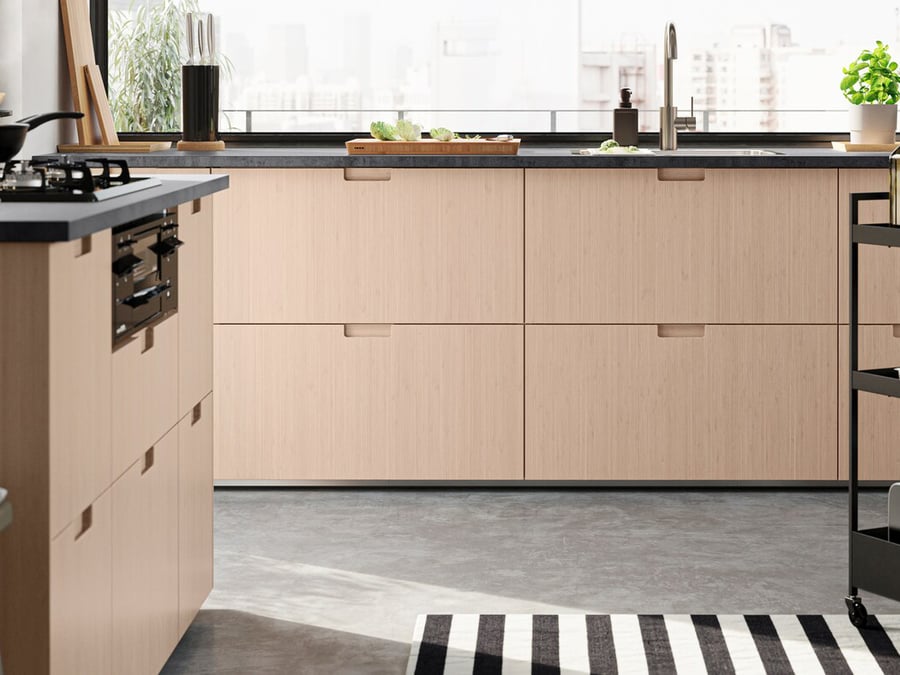 Wood Kitchen - Oak Kitchen - Brown Kitchen - IKEA Ireland