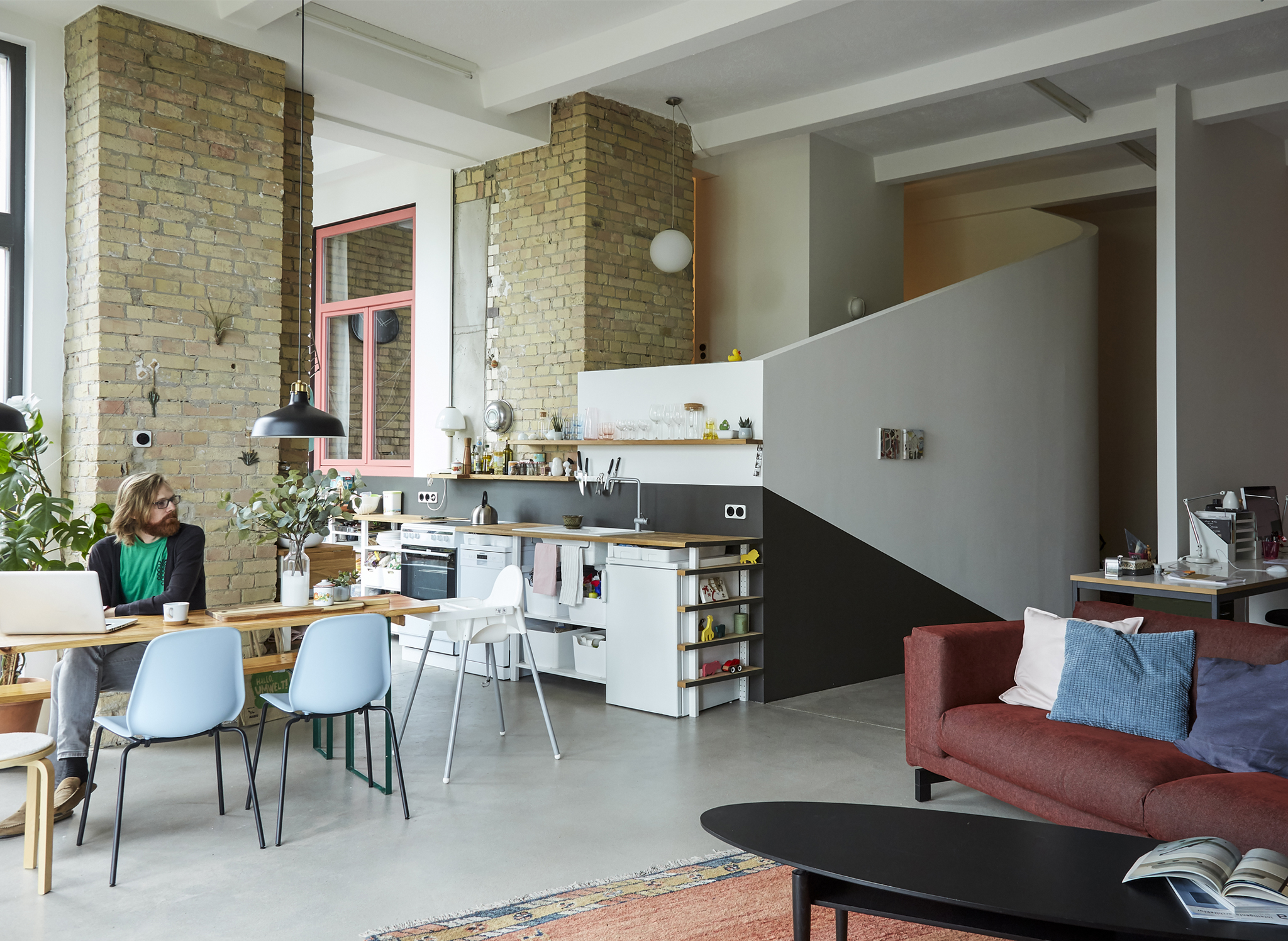 Tour of an architect couple's converted factory - IKEA