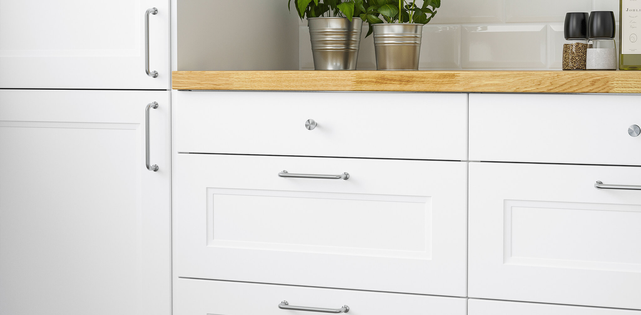 Modern Gray Kitchen Cabinets – AXSTAD Kitchen Series - IKEA