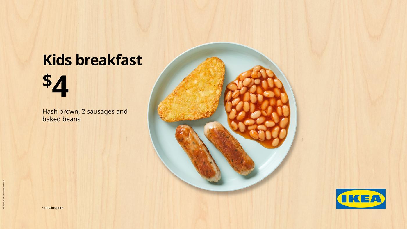 IKEA Kids Meal Menu Australia | Restaurant Food Menu - IKEA