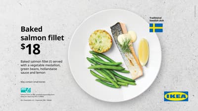 IKEA Mains Menu Australia | Restaurant Food Menu - IKEA Australia