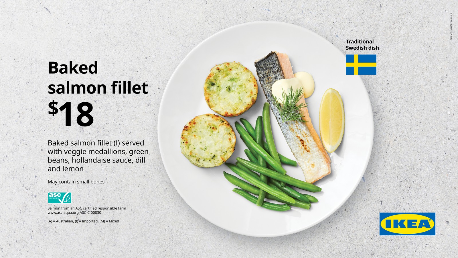 IKEA Mains Menu Australia | Restaurant Food Menu - IKEA