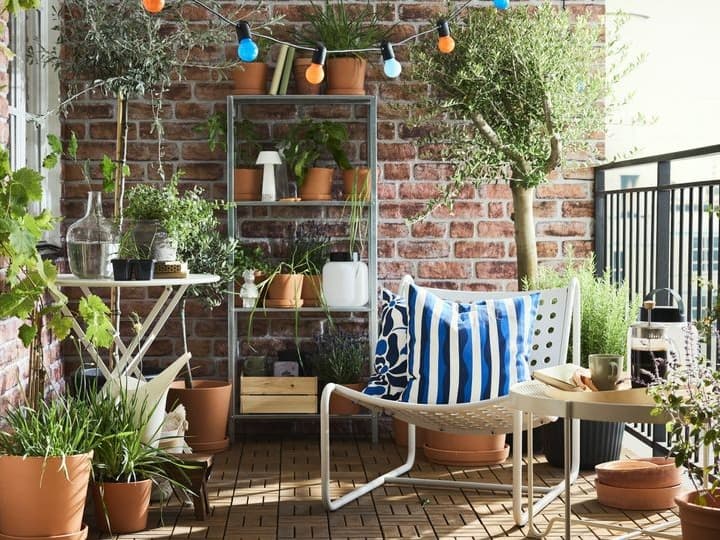 Sommar balkong terrass park extrarum för dina drömmar - IKEA