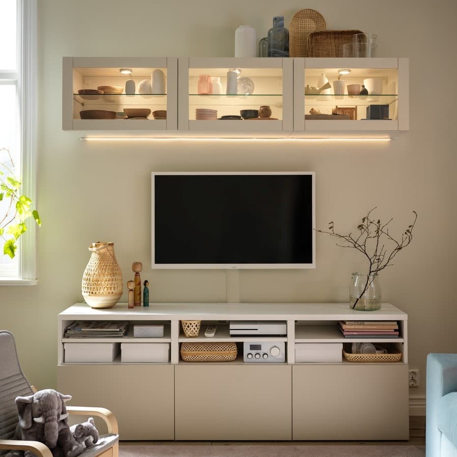 Traditional Slatted Door for BESTÅ Storage System - IKEA Ireland