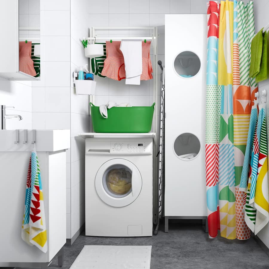Vanuit de wasmachine aan het droogrek - IKEA