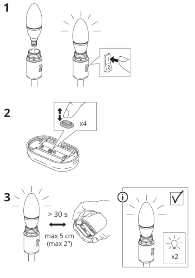 Smart lighting support - IKEA