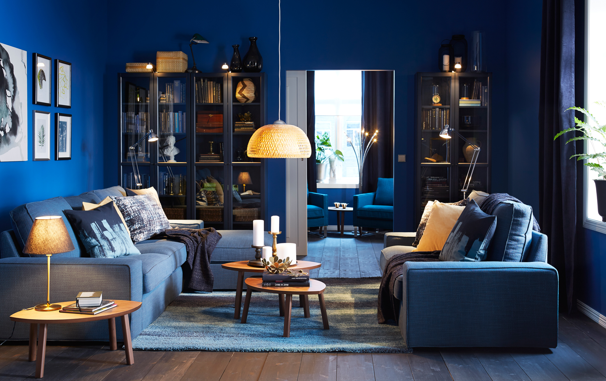 Darker colours for a cosy cocoon - IKEA