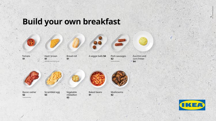 IKEA Breakfast Menu Australia | Restaurant Food Menu - IKEA Australia