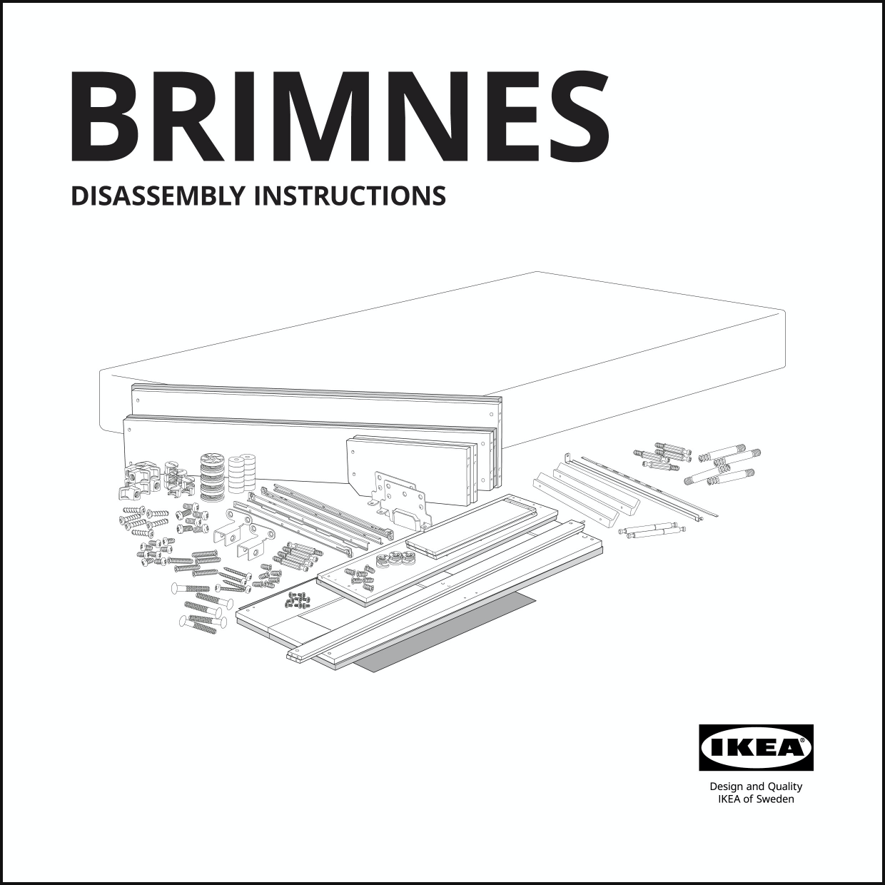 Disassembly Instructions - IKEA Ireland