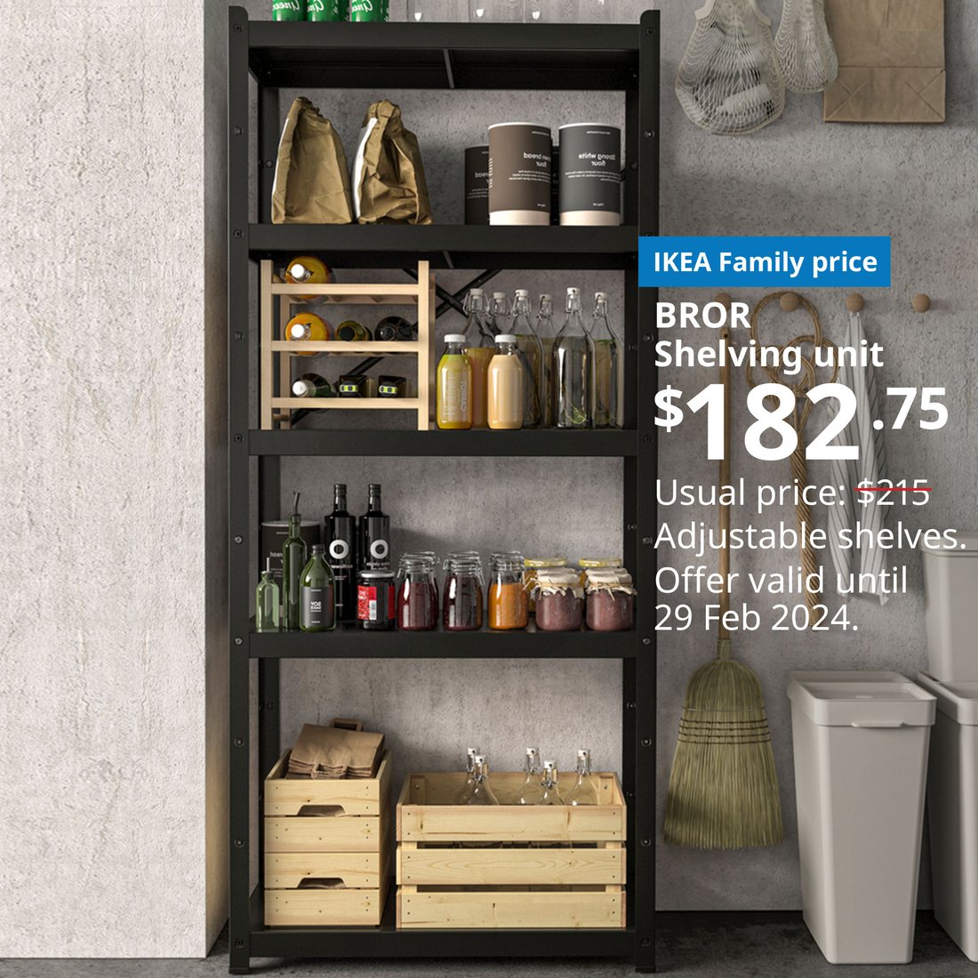 Storage & Organisation - OMAR Shelves System - IKEA