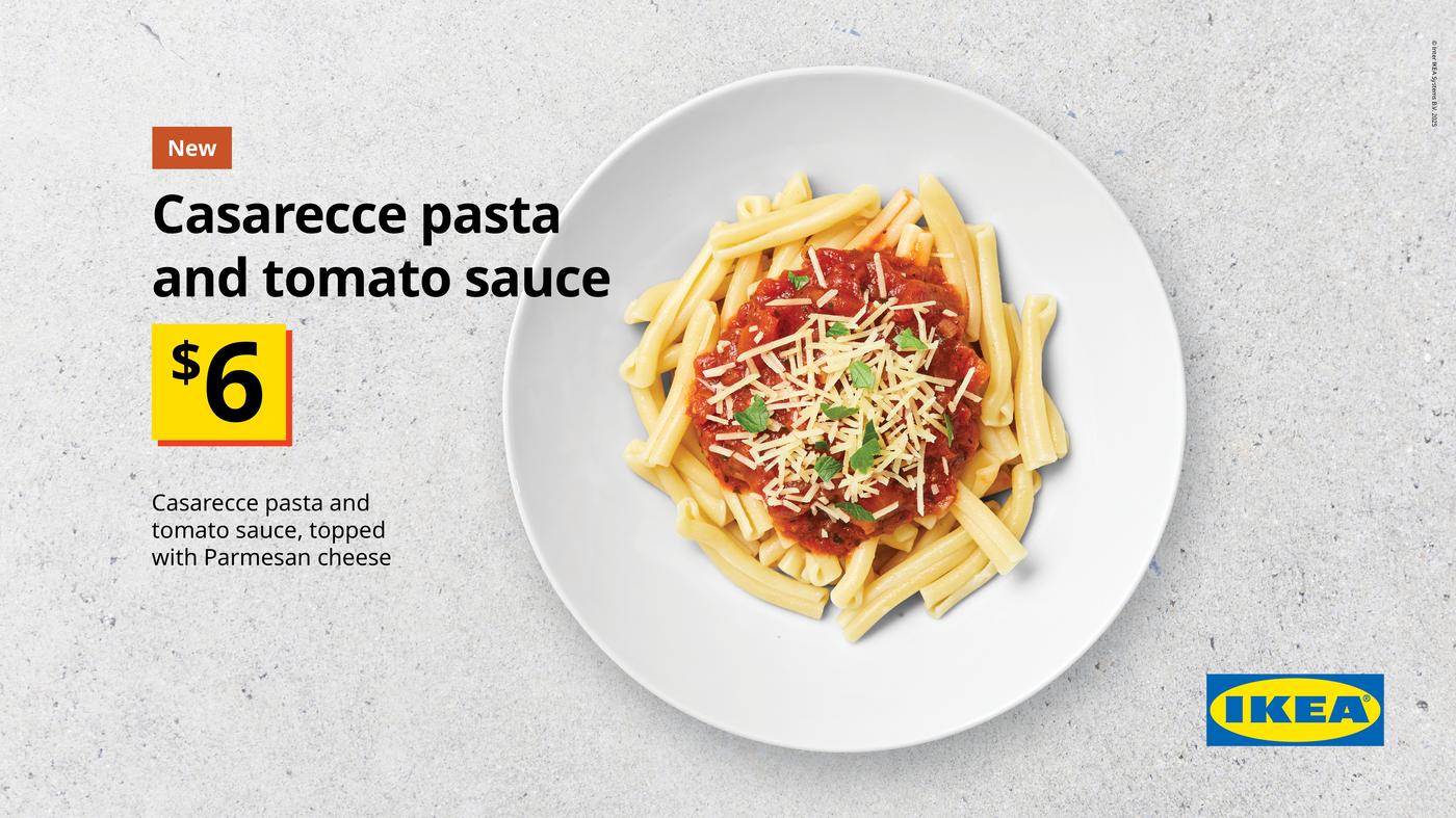 IKEA Mains Menu Australia | Restaurant Food Menu - IKEA Australia