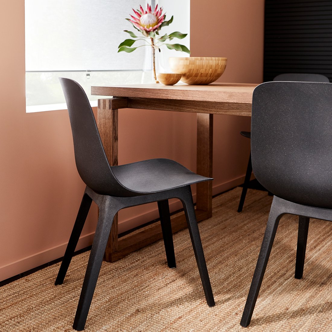 An earthy and sustainability focused dining room - IKEA UK