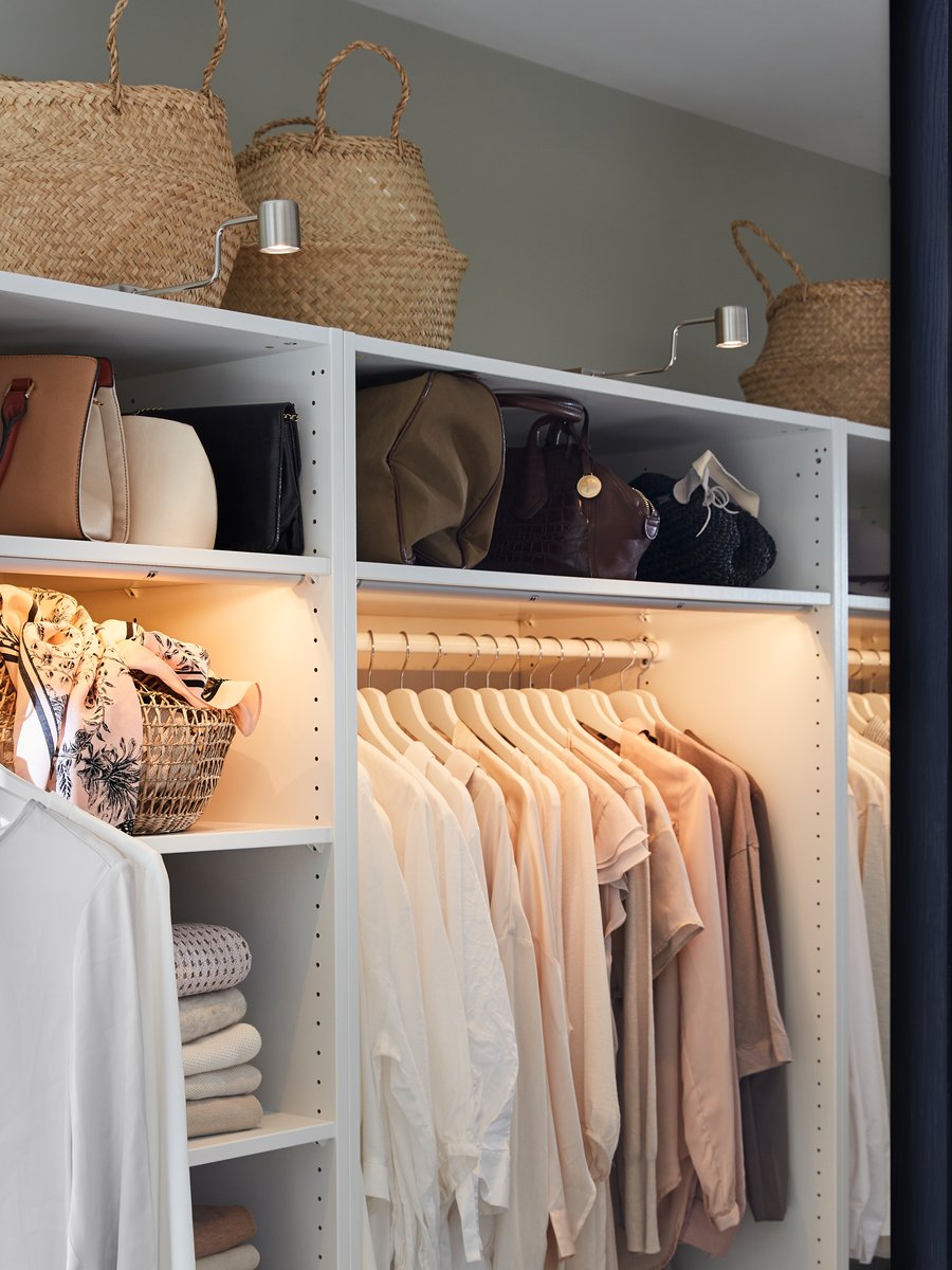 How to organize the inside of your PAX wardrobe - IKEA