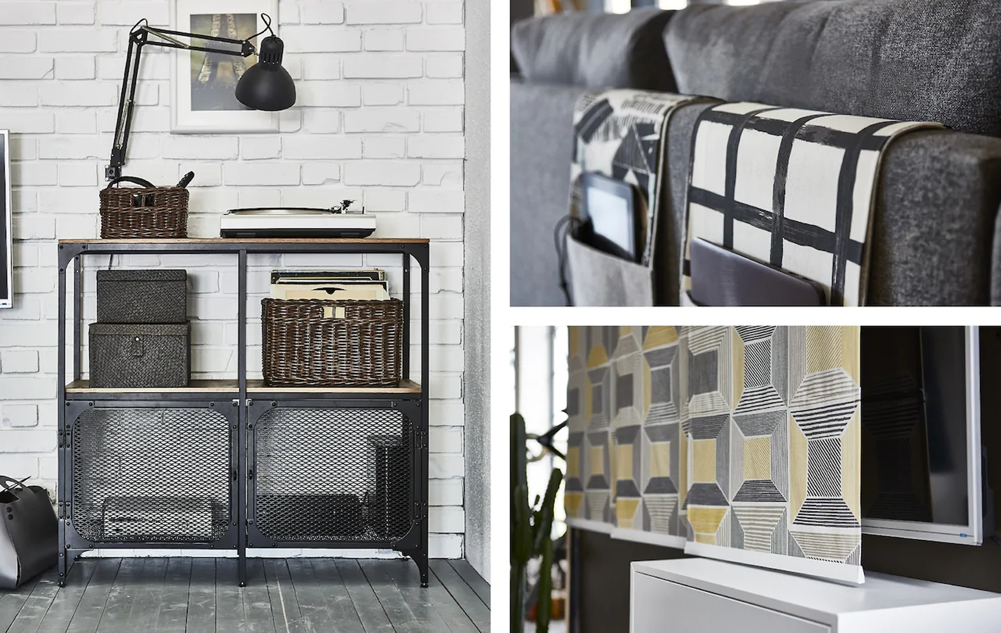 Cómo ordenar los cables y dispositivos en el salón - IKEA