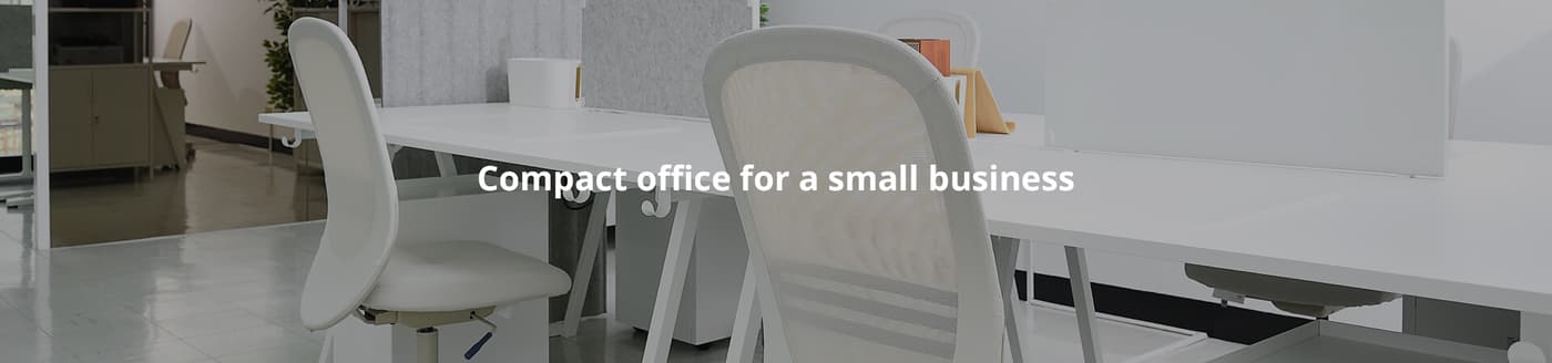 Compact office for a small business - IKEA