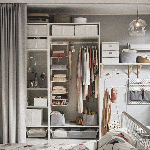 Cómo aprovechar los espacios en un dormitorio pequeño - IKEA