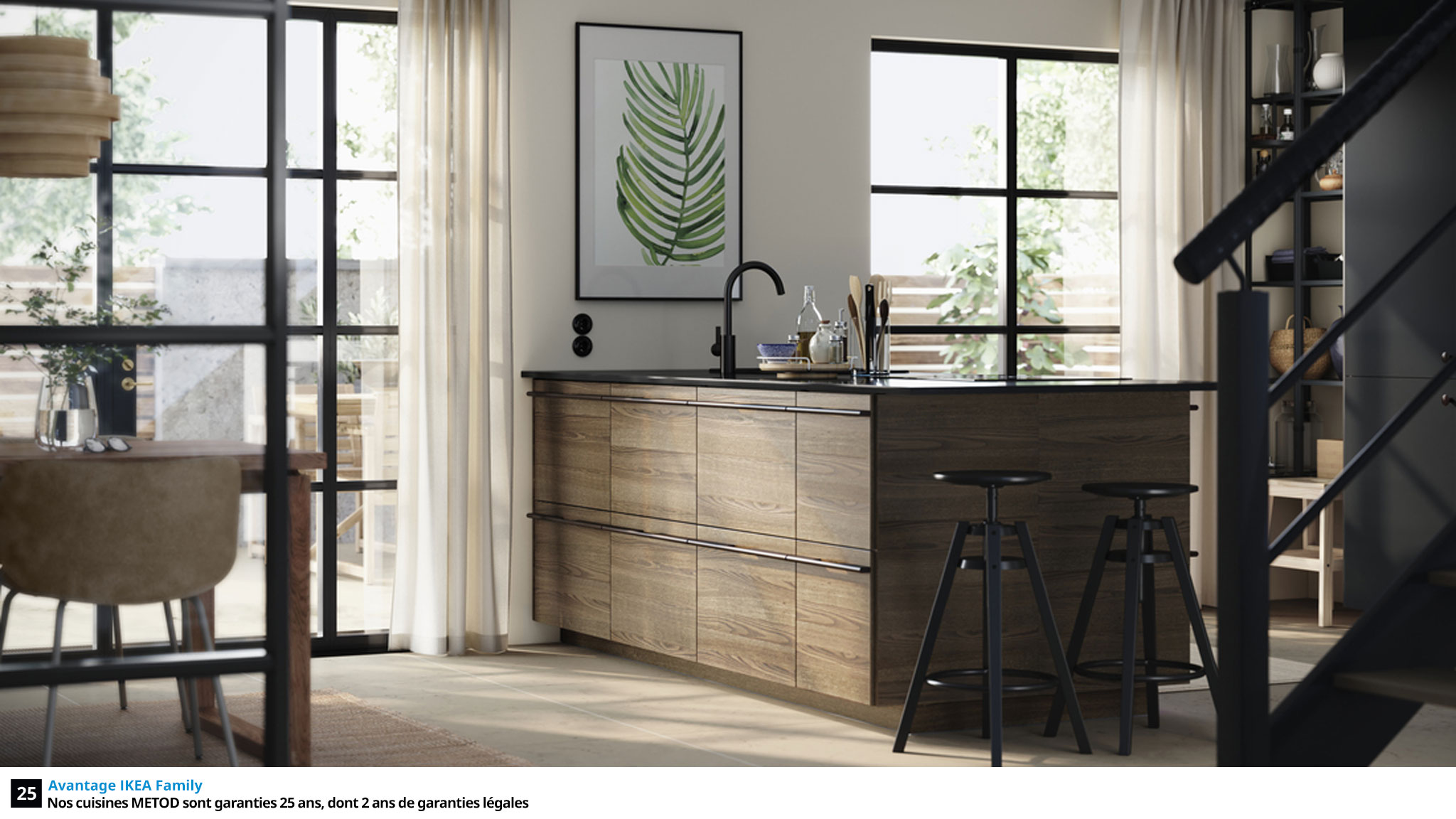 Cuisines METOD finition STENSTA brun foncé - IKEA