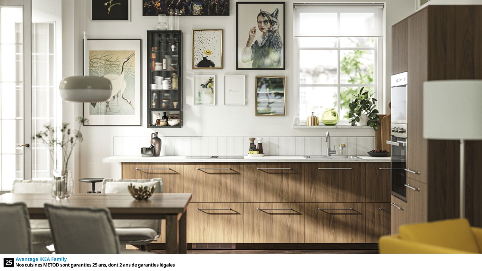 Cuisine METOD finition TISTORP brun noyer - IKEA