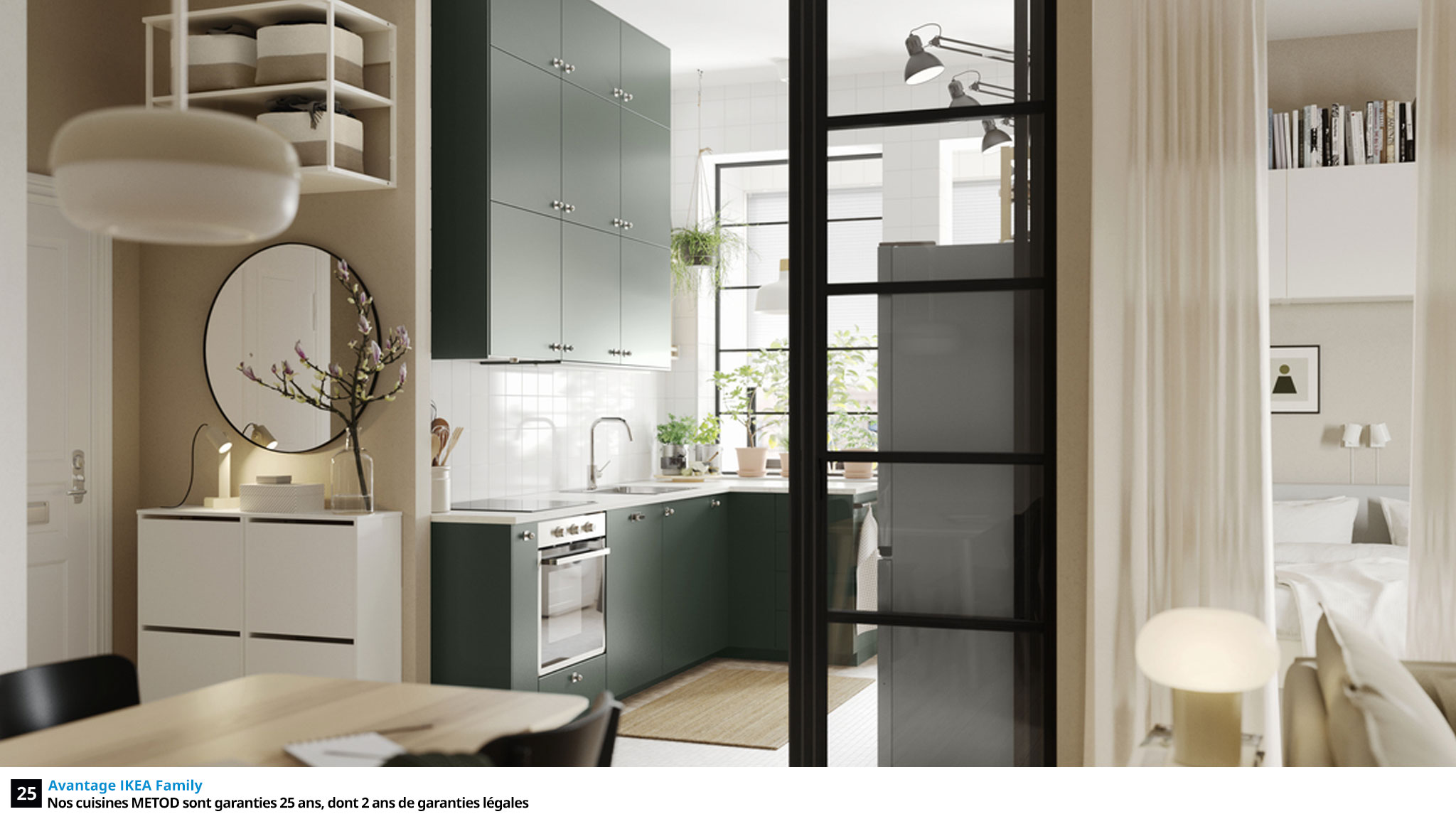Cuisines METOD finition HAVSTORP vert - IKEA