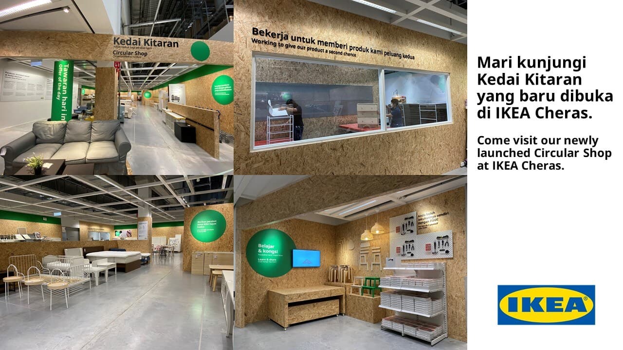 We now sell second-hand furniture - IKEA Malaysia