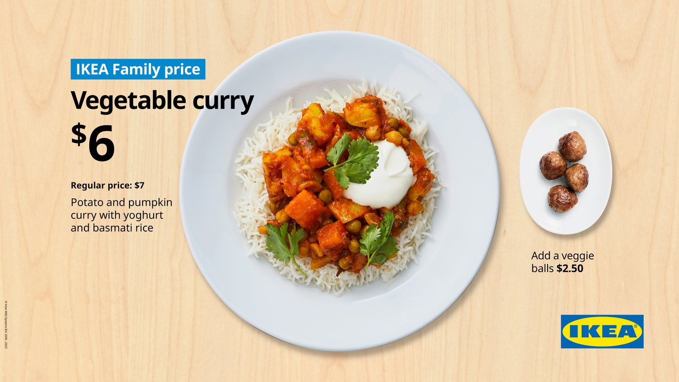 IKEA Mains Menu Australia | Restaurant Food Menu - IKEA