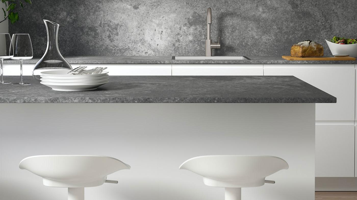 Comptoirs de cuisine : bois, quartz ou stratifié - IKEA CA
