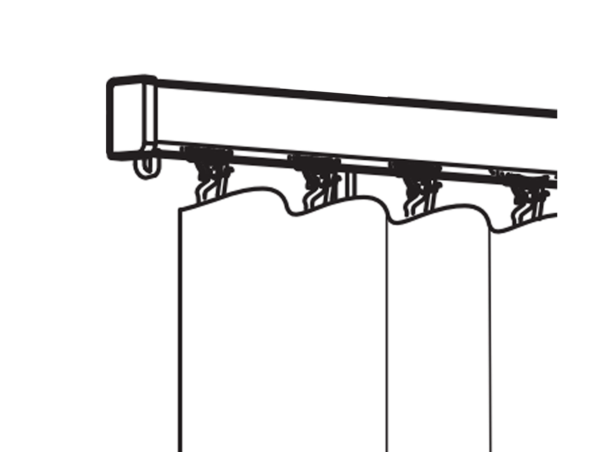 How to buy VIDGA curtain rail - 4 easy steps - IKEA