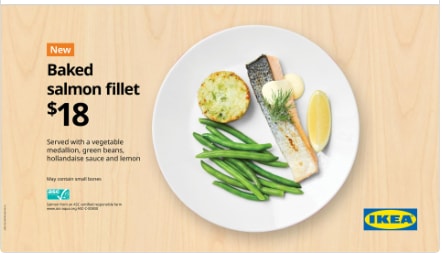 IKEA Mains Menu Australia | Restaurant Food Menu - IKEA