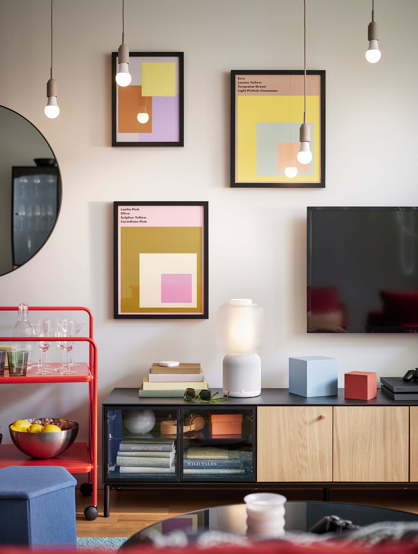 Playful modern eclectic interior design & decor tips - IKEA