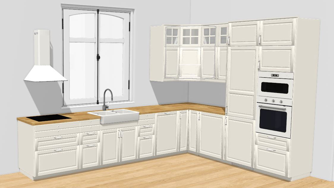 Traditionelle Küche in Weiß: Inspiration - IKEA Deutschland