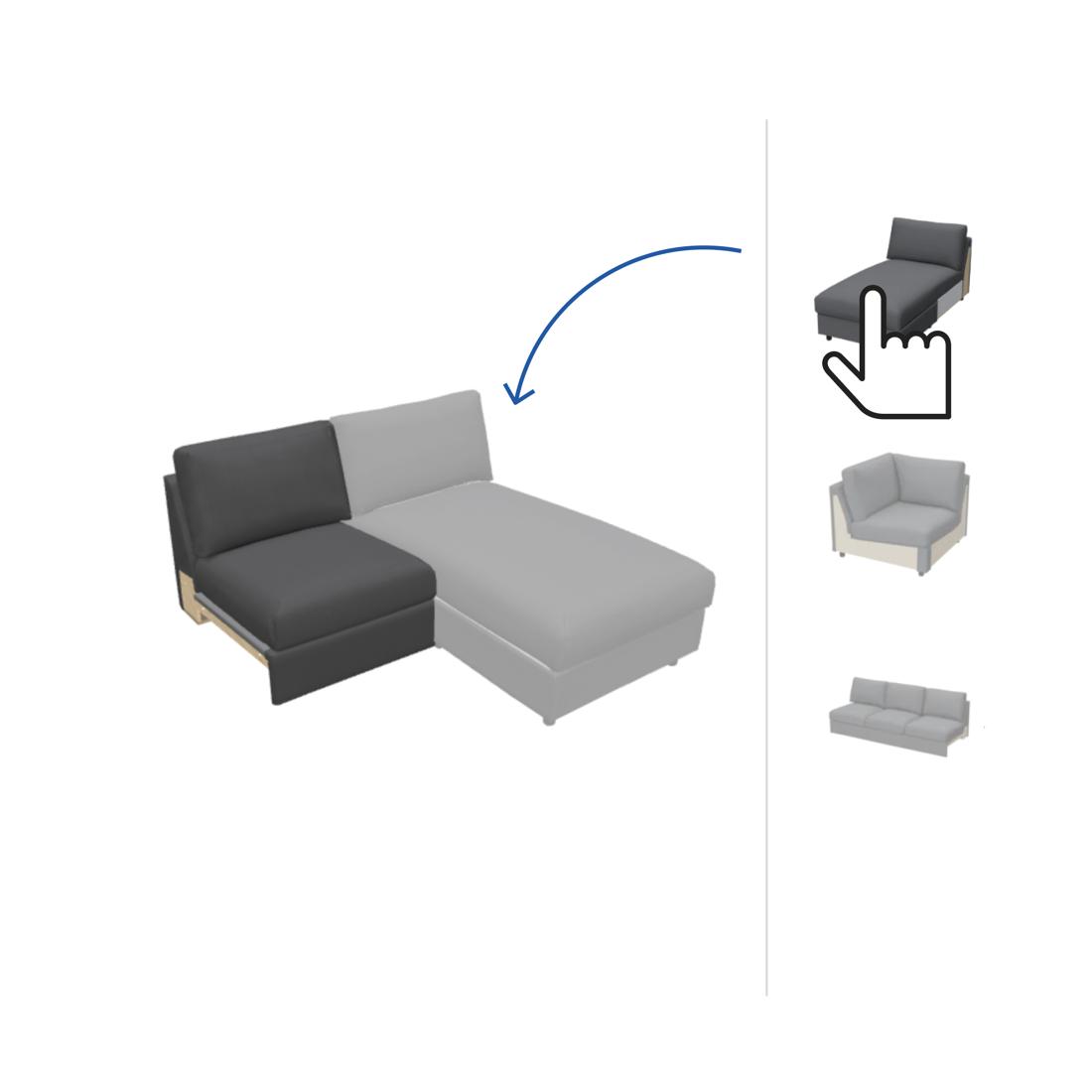 VIMLE Modulsofa zum Kombinieren - IKEA Deutschland