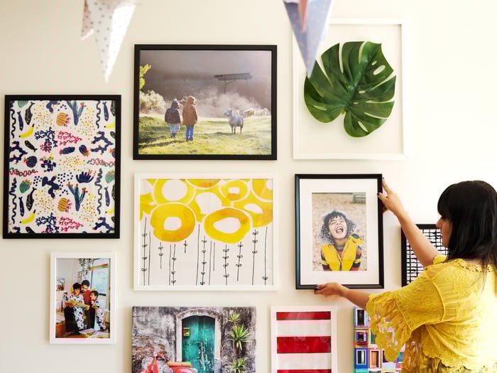 Billeder og billedrammer - Udtryk din stil på væggen - IKEA