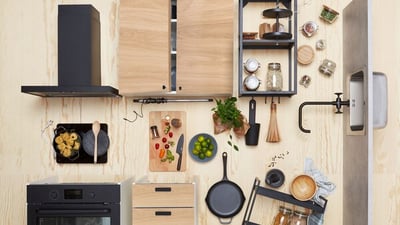 ENHET Kitchen System with Open-Storage Frames - IKEA CA