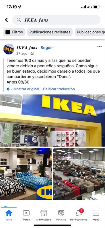 Fake promotions - IKEA Spain