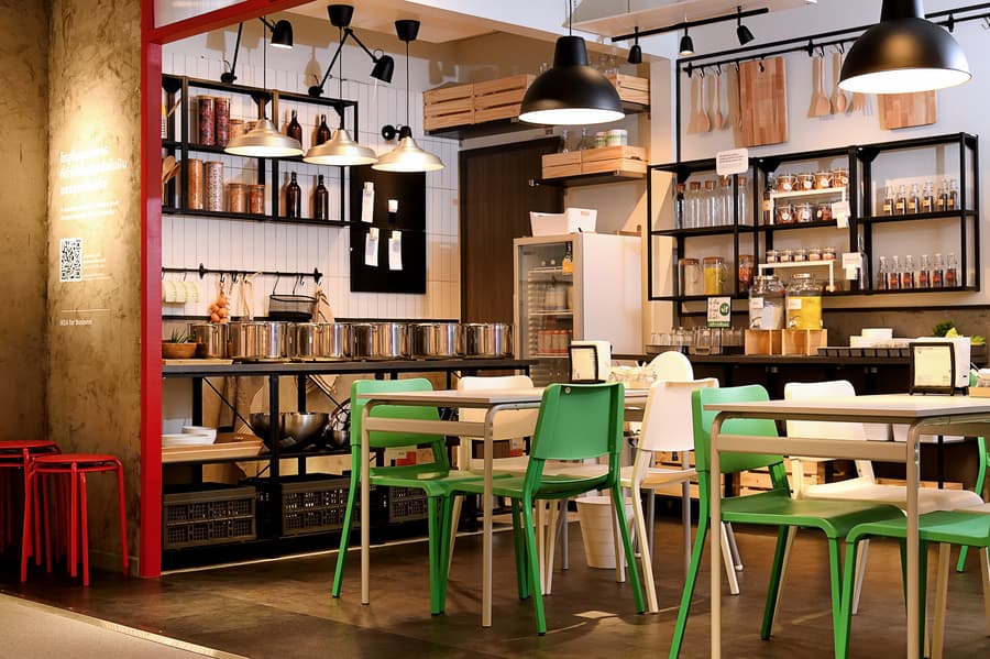 Comfortable and efficient restaurant space - IKEA