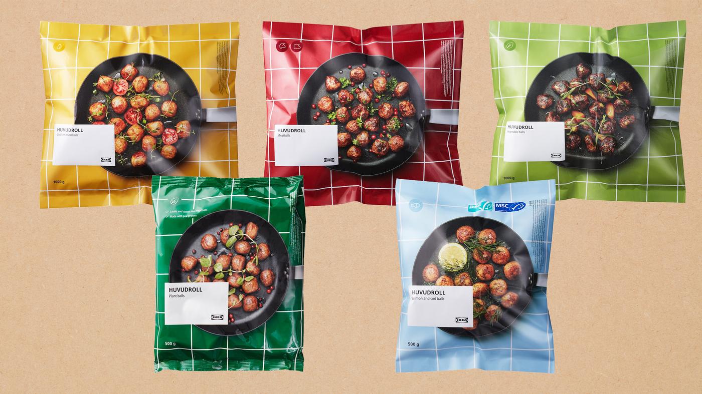 Švédské jídlo a potraviny - IKEA