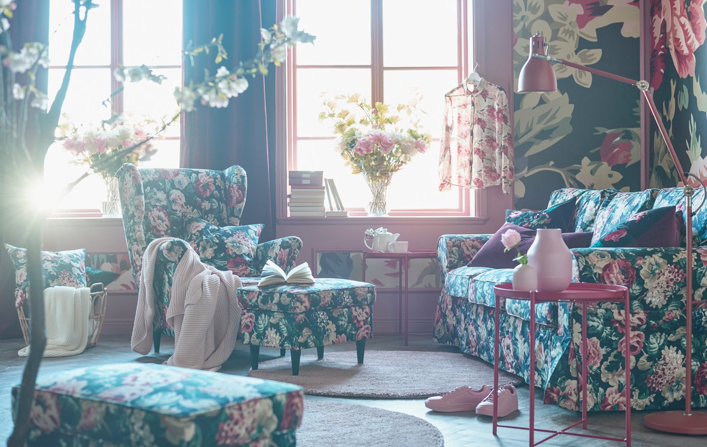 Un jardin de roses intérieur toujours en fleurs - IKEA