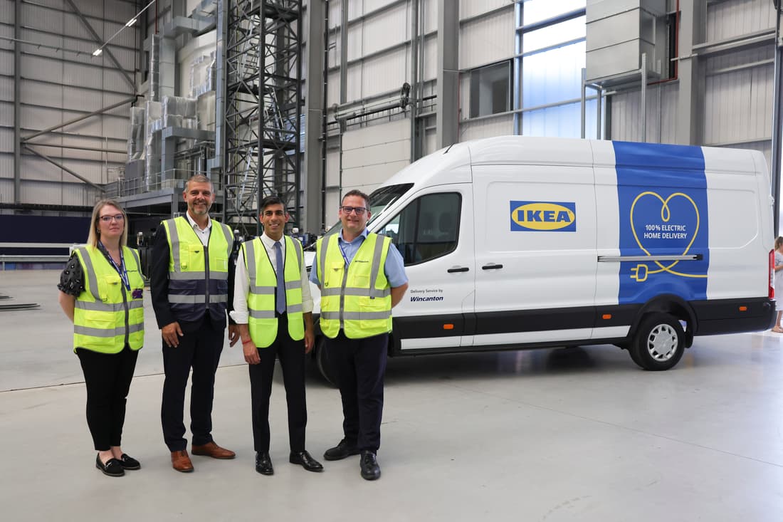 PM Rishi Sunak visits IKEA distribution centre - IKEA UK