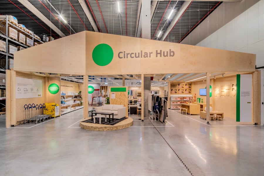 Circular Hub – druhý život pro naše výrobky - IKEA